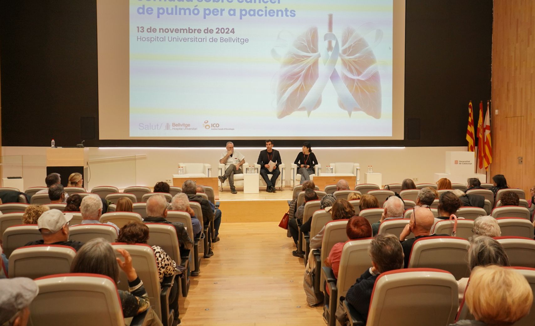 Gran éxito de la jornada para pacientes con cáncer de pulmón del ...