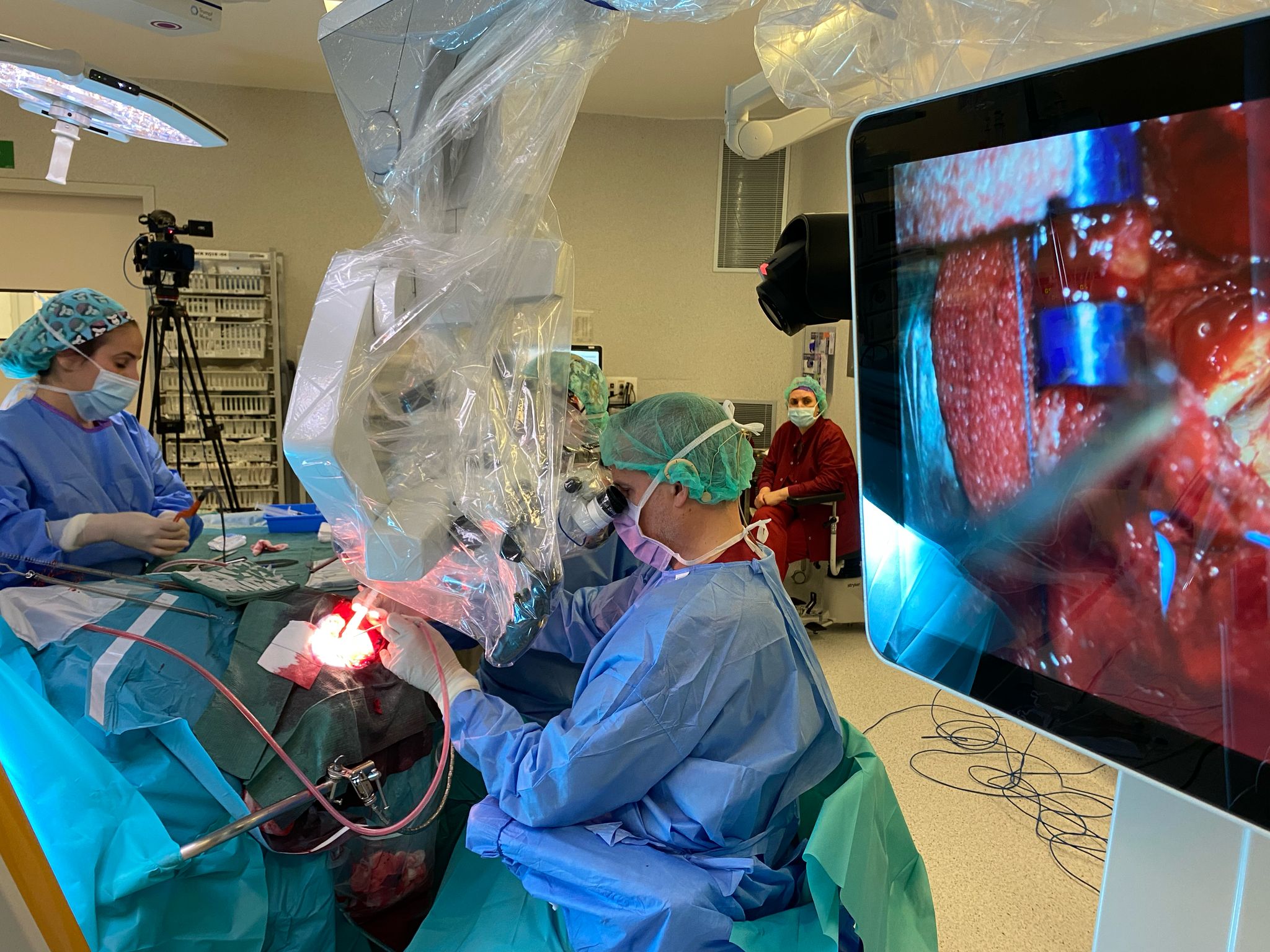 L’hospital coorganitza el curs de cirurgia de base de crani més ...