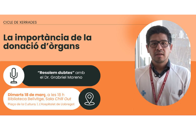 Cicle de xerrades: La importància de la donació d'òrgans | Hospital de ...